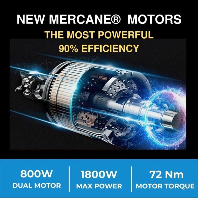 Trotineta electrica Mercane Force, 1800W, doua motoare, baterie ...