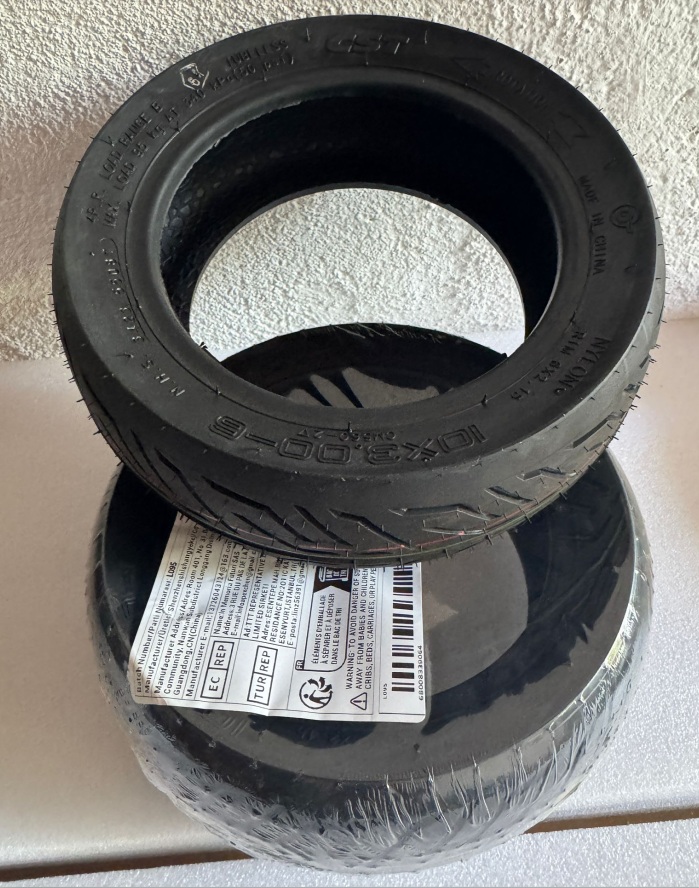 Cauciuc original CST de 10 x 3 – 6 inch pentru trotineta electrica ...